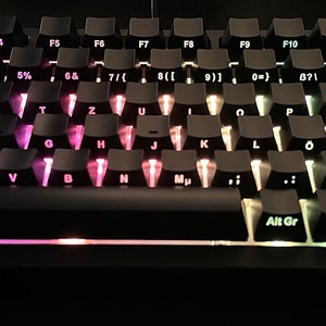 Custom Persona 5 Anime Theme Programmable Cherry MX RGB - Etsy