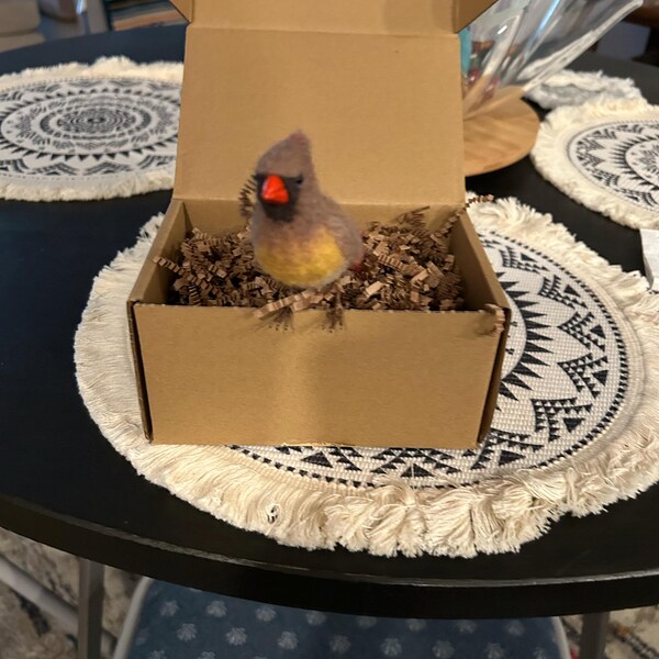 Needle Felted Polar Bear. Fiber Art, Handmade, Forest Animal.(made to ...