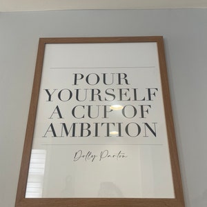 Tenacity Definition Inspirational Quote Motivational Prints - Etsy