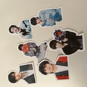 Seventeen SVT Stickers L Trading Photocards Freebie Stickers Die-cut ...