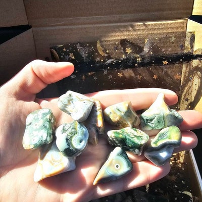 Bloodstone X Agate Palmstones Bloodstone X Agate Palmstones Fancy ...