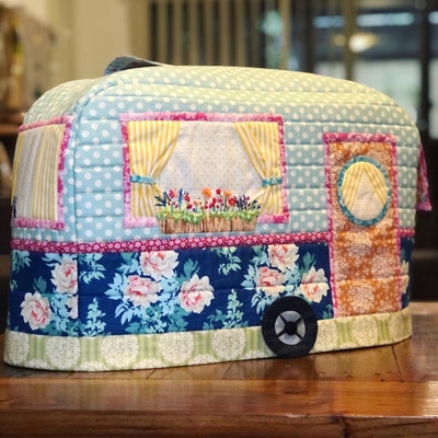 Vintage Caravan Sewing Machine Cover Pattern (Instant Download) - Etsy