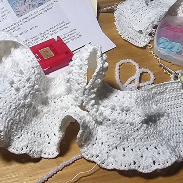 Celestial Christening Gown Crochet Pattern Sizes Newborn, 3 Mos, 6 Mos ...