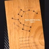 Big & Little Dipper Constellation Wood Card [long Distance Relationship ...