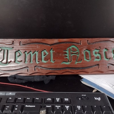 Temet Nosce Plaque Sign From the Matrix Reproduction Know Thyself - Etsy