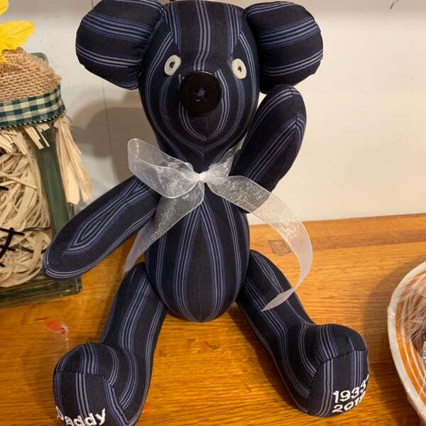 Memory Key Chain Made From Men's Ties - Etsy