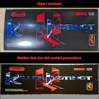 Arcade1up Tempest Arcade Cabinet Riser Kickplate J-panel Graphics ...