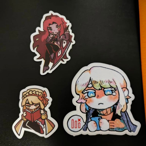 Holographic Vinyl Sticker Ryoshu, Faust, Ishmael limbus Company - Etsy