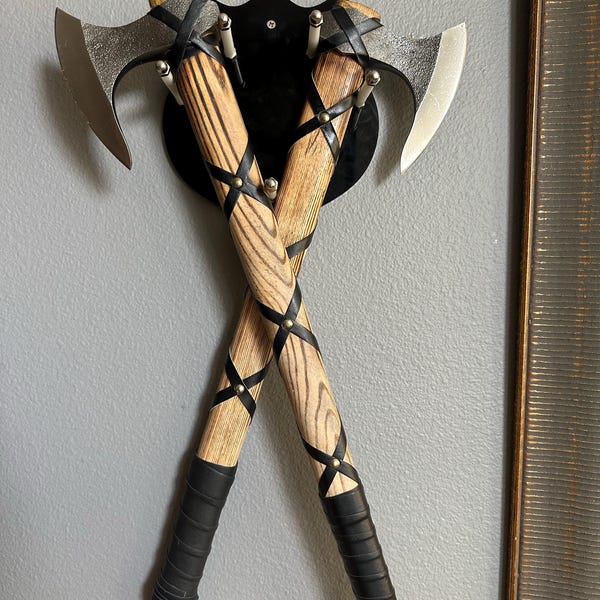 Full Tang Throwing Axe Knife Set - Stainless Steel Tomahawk Throwing Knife Bundle - Perfect Gift ...