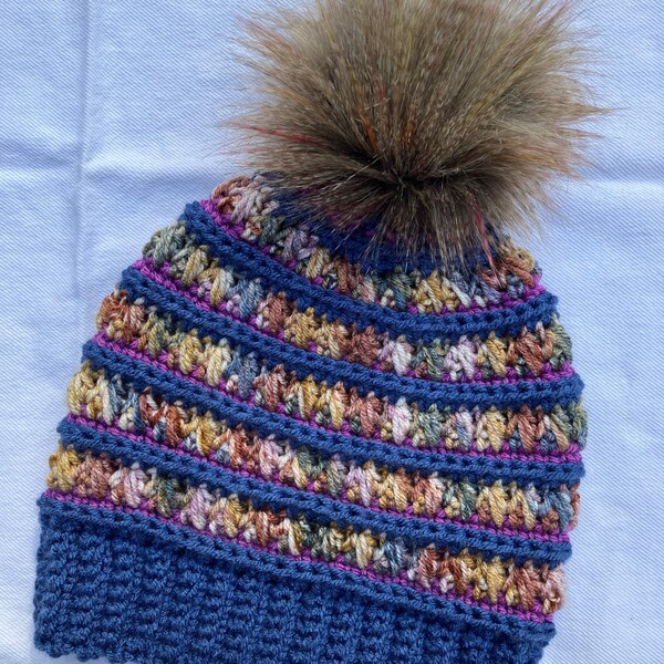 Luxury Hat, Luxury Beanie, Handmade Hat, Hand Knitted Hat, Winter Hat ...