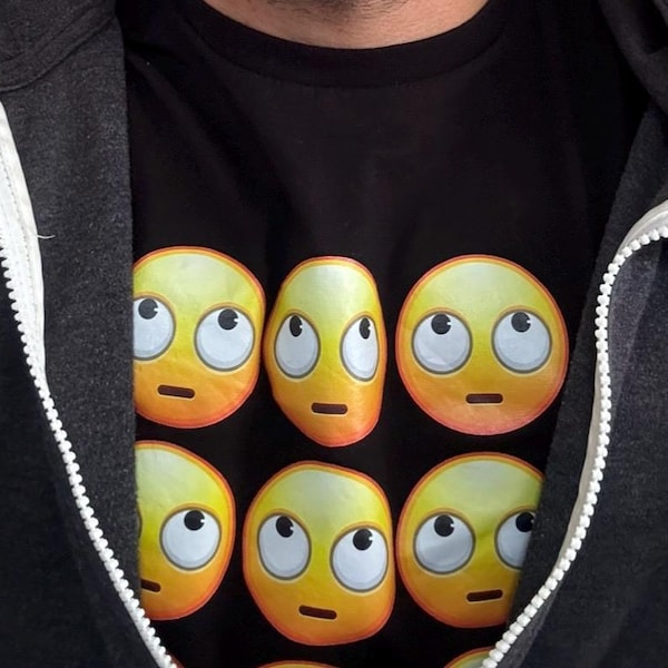 Custom Emoji Group Matching T-shirt Gift for Emoji Party,custom Family ...