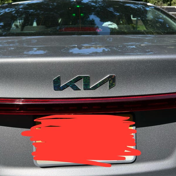 Christmas Special Kia Emblem Overlays (front & Back) K5/sportage/ev6 ...