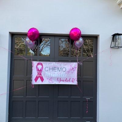 Last Day of Chemo Banner I Finished Chemo Banner Cancer Sucks Banner ...