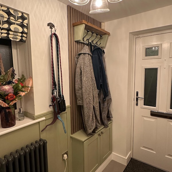 Unique Tilted Wall Mounted Upcycled Wooden Wine Rack - Etsy UK
