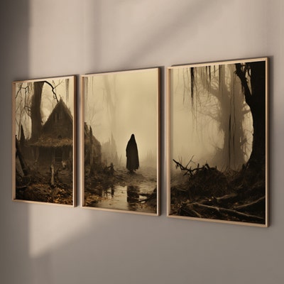 6 Frames Gallery Layout Mockup Art Print Set Mock-up Gallery - Etsy