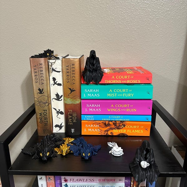 Crossover Light up Book Nook USB UV 3D Printed Bookshelf Decor - Etsy