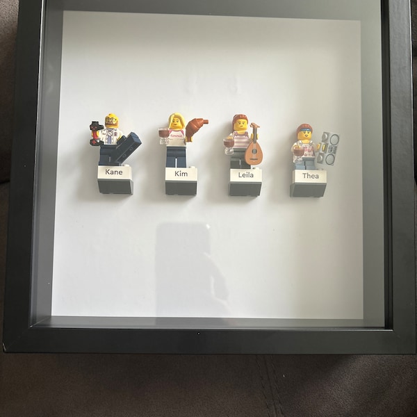 Display Frame for LEGO Minifigures | Custom Minifig Display Frame [new ...