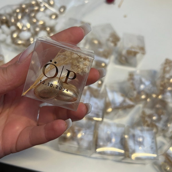 Foiled Wedding Initial Stickers, Personalised Wedding Favour Stickers ...