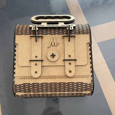 Women Acrylic and Wood Purse Vector File for Laser Cut and SVG - Etsy