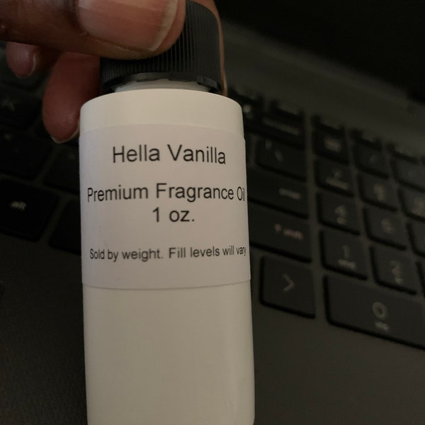 Hella Vanilla Fragrance Oil for Candles, Soap, Incense, Lotion ...