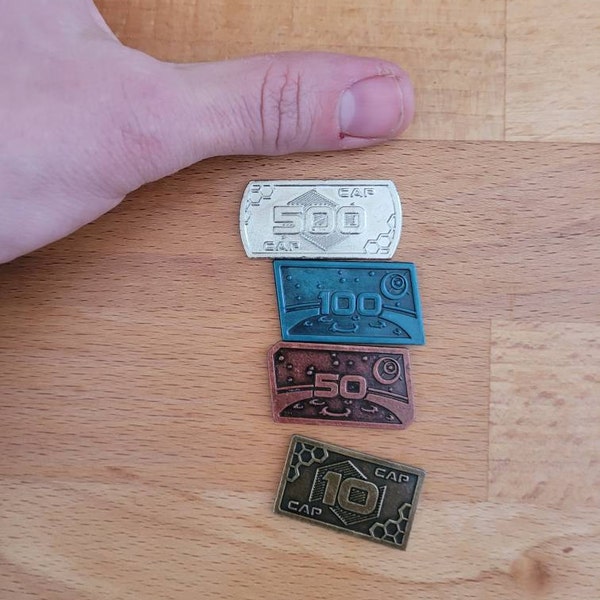 Futuristic Metal Coins - Collectors Set (16) - Etsy