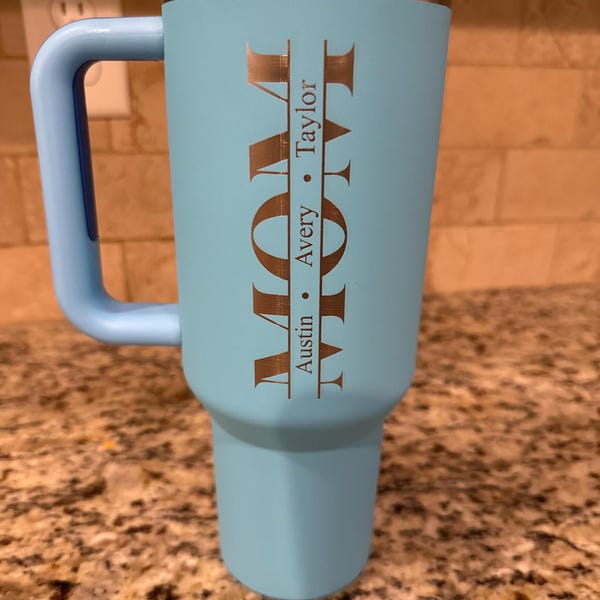 Personalized Stanley 40oz Cup, Custom Valentine's Day Gift, Monogrammed ...