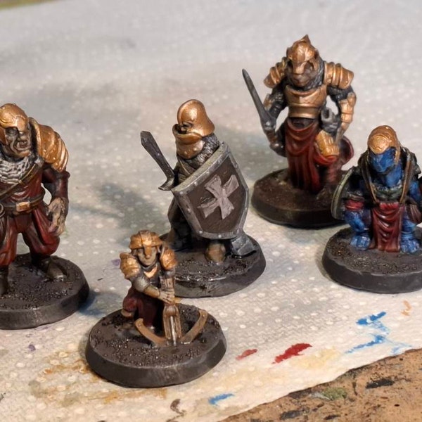 Samurai Matchlock Oni Miniature | Japanese Yokai Kensei for Test of ...