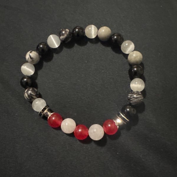 Lute Hazbin Hotel Real Crystal Bead Bracelet - Etsy