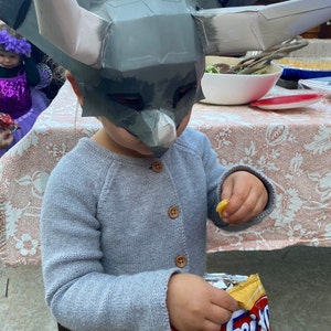 PAPERCRAFT Cyberpunk GAS MASK Sci-fi 3D Paper Costume - Etsy