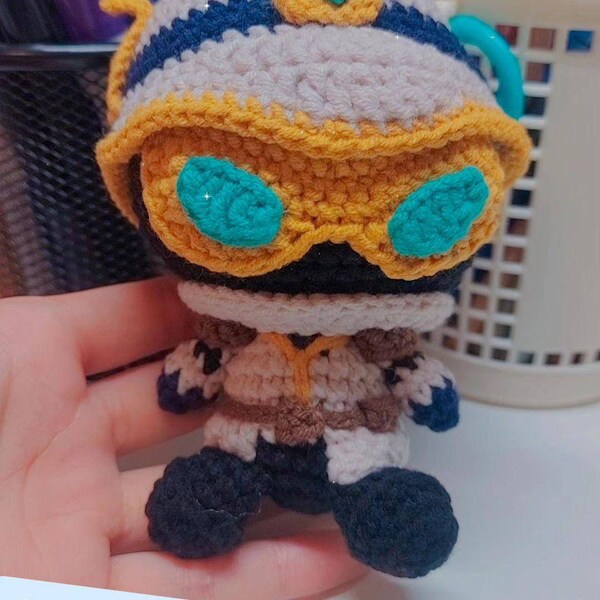 Valorant Cypher, Valorant Cypher Amigurumi Doll, Valorant Gift ...