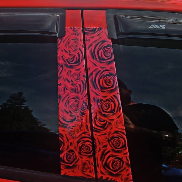 Custom Car Doors Livery Pillar Decal Sticker Wrap YOURS Image - High ...