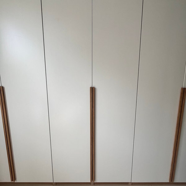 Minimalist Oak Handles, Ikea Pax Upgrade, New Design, 35-70cm. - Etsy