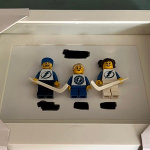 Personalized Mini Me Minifigure Frame. for up to 5 Figures. - Etsy