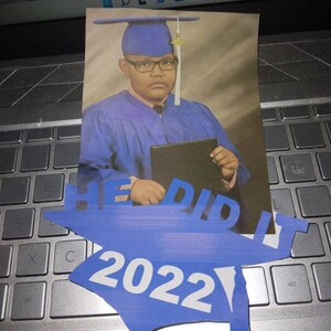 Graduation Fan SVG Graduation Centerpiece SVG DIY Graduation - Etsy