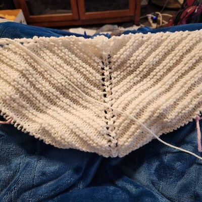 Wrap With Pockets Knitting Pattern, Reader Wrap, Rectangle Shawl, Easy ...