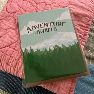 Graduation Card / Adventure Awaits - Etsy