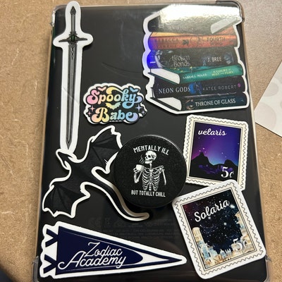 Zodiac Academy Gang Cartoon Bookmark Licensed Merch Bookmark - Etsy