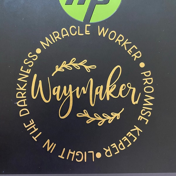 Waymaker Decal | Miracle Worker | Light in the Darkness | Promise ...