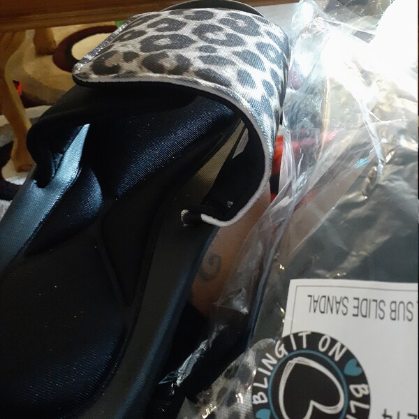 Custom Leopard Print Slides - Etsy