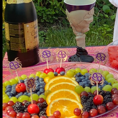 Zodiac Cupcake Toppers Zodiac Party Decor Astrological - Etsy