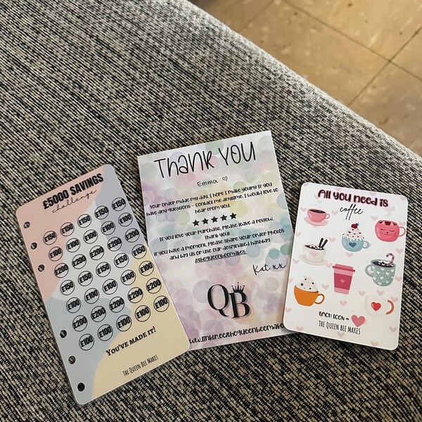 150 Pounds Pink Money Saving Challenge - Etsy UK