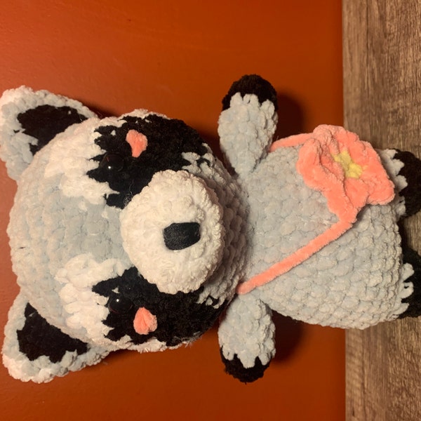 Crochet Pattern Chocho the Raccoon, Cute, Soft Toy, Handmade, Amigurumi ...