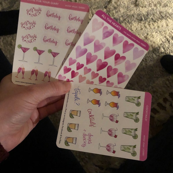 Wonder! - Journalling Sticker Kit. Decorative and Foiled Stickers for ...