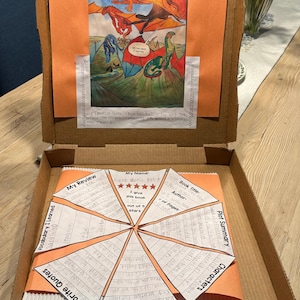 Paper Bag Book Report Template | Decorate a Paper Bag Based on Fiction ...