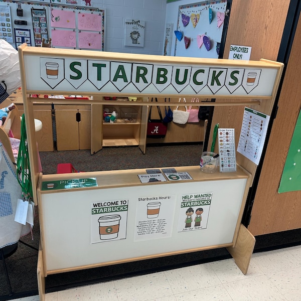 School Store Dramatic Play Printables- Back to School Pretend Play ...