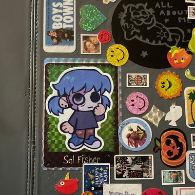 Sally Face Vinyl Sticker Matte 2.75 - Etsy