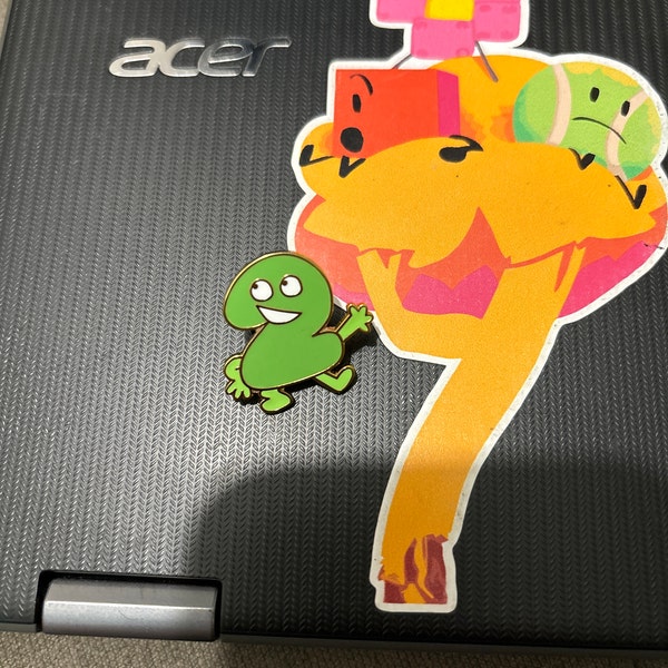 BFB TPOT Two Enamel Pin BFDI - Object Show - Etsy