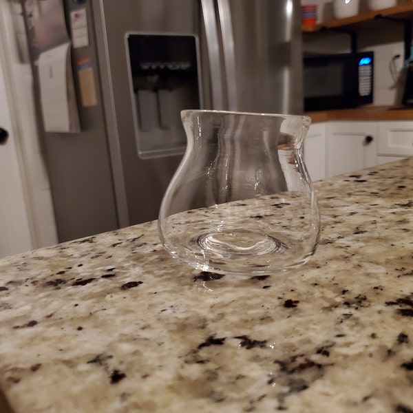 Da Wobble Glass, Handmade Glassware for Beer/whiskey/wine - Etsy