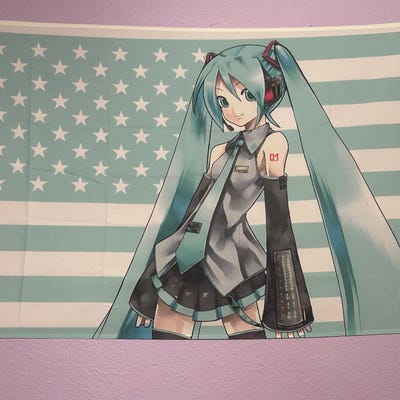 Hatsune Miku, American Flag, Vocaliod, British Troops - Etsy