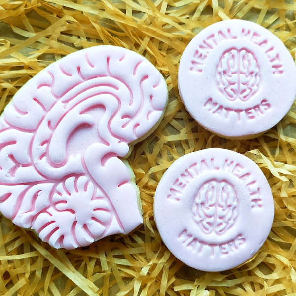 Anatomical Brain Cookie Cutter | Heart Cookies Cutters | Biscuit Cutter ...